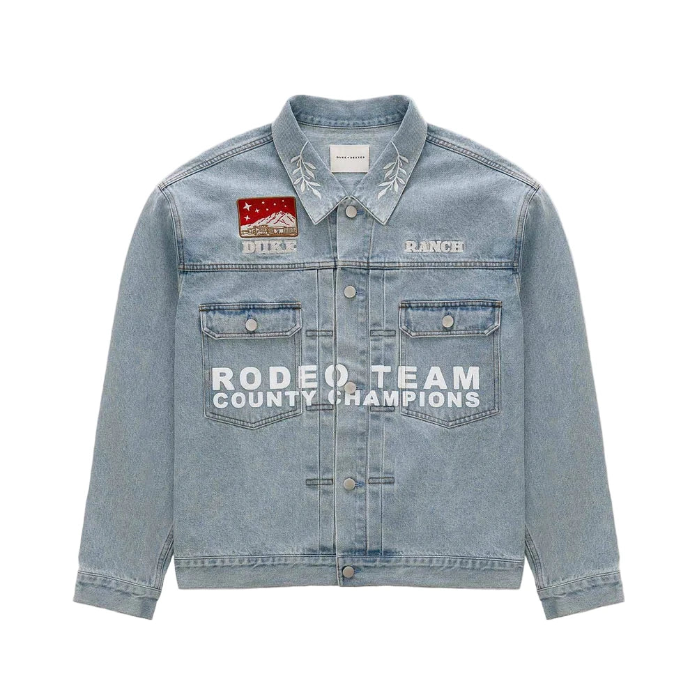 Duke + Dexter Ranch Wreat Jacket - Denim - North Designerwear
